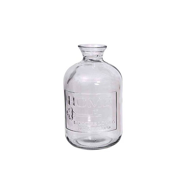 Botella decorativa cristal | Botella decorativa | Botella cristal